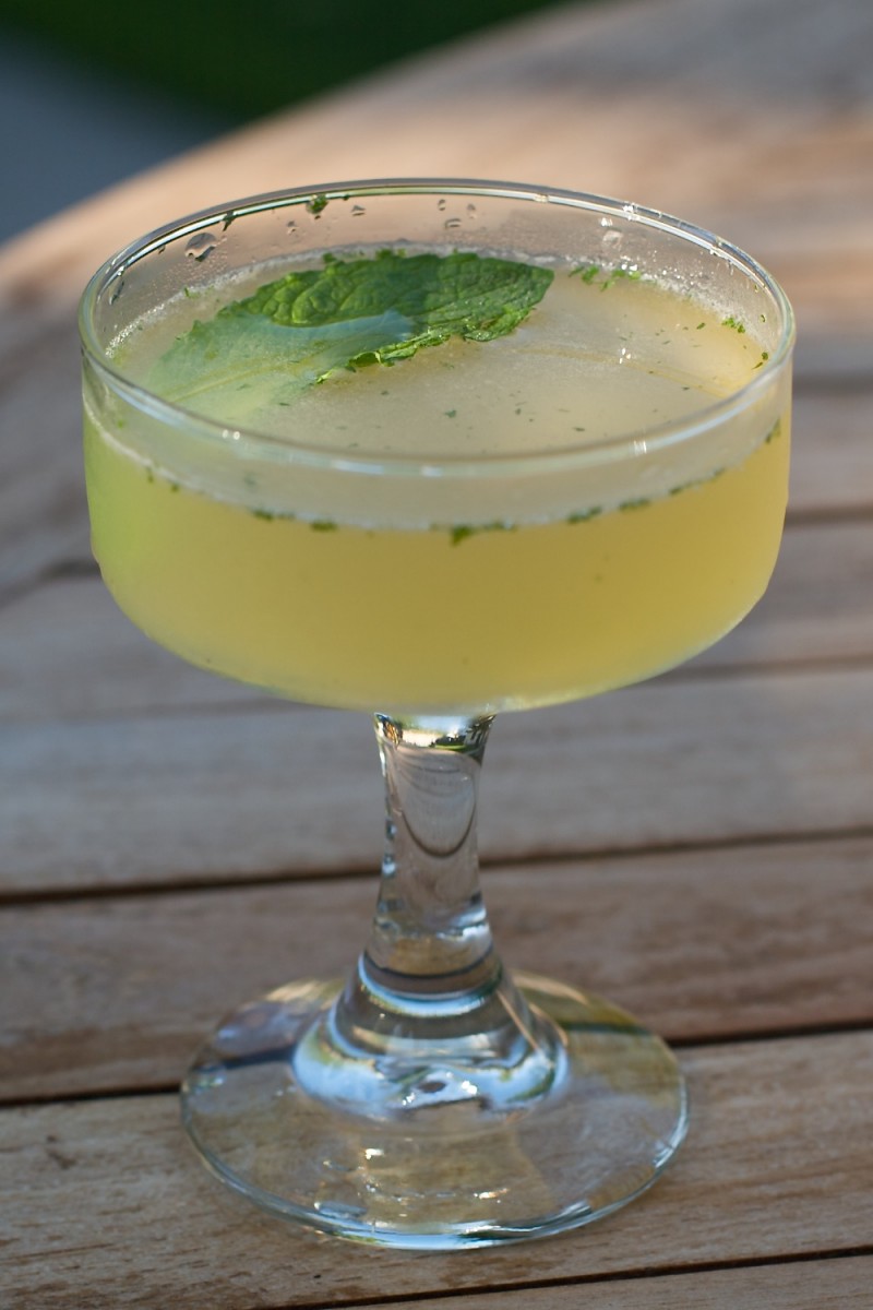 Basil Oil Garnish – Summit Sips